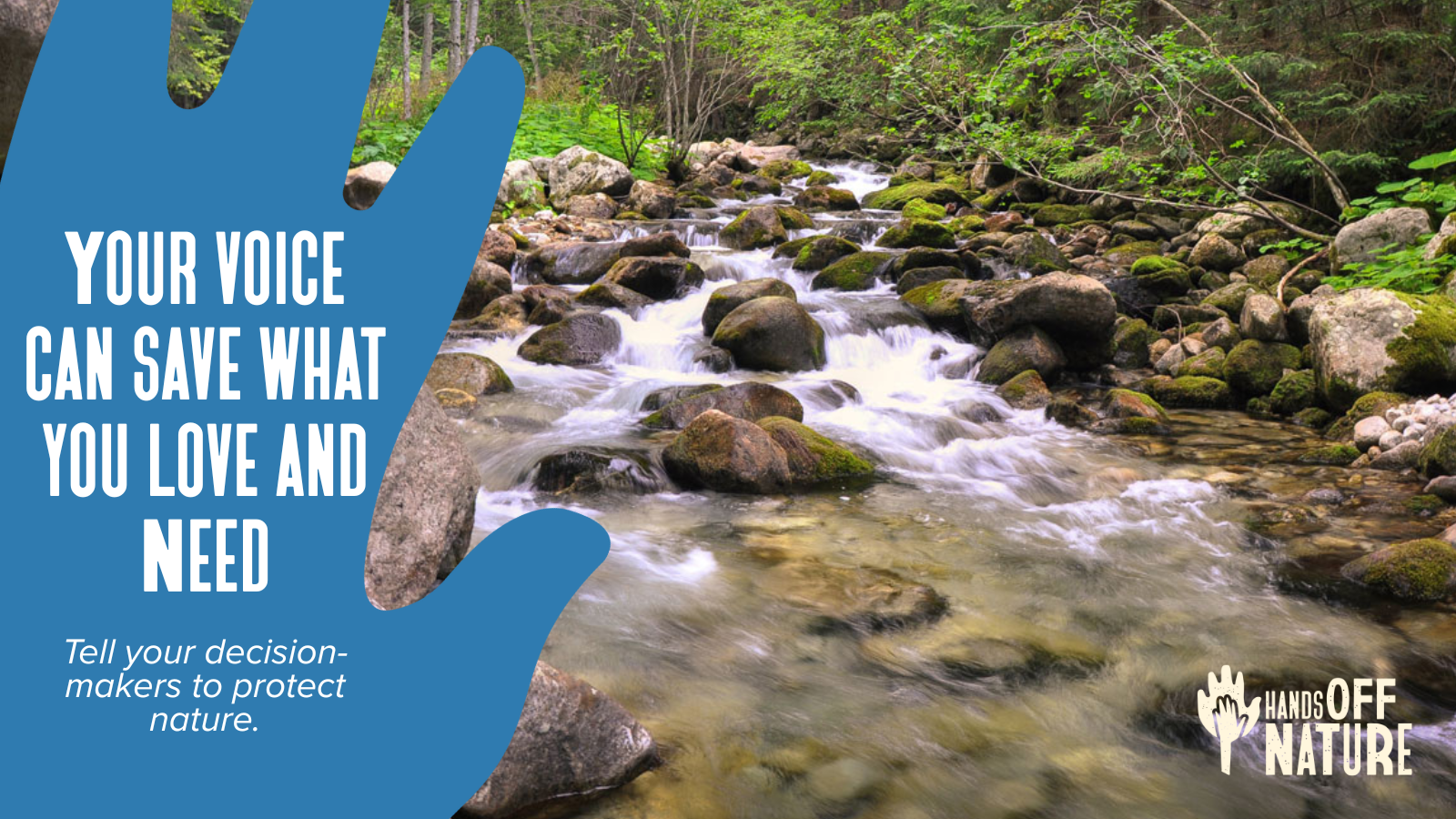 Hands Off Nature - Sustainable Water Network